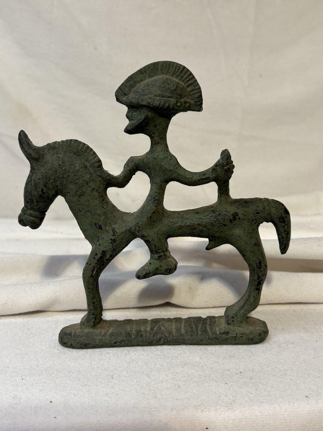 Etruscan Bronze Figurine From the Guarnacci Museum in Volterra, Italy ...