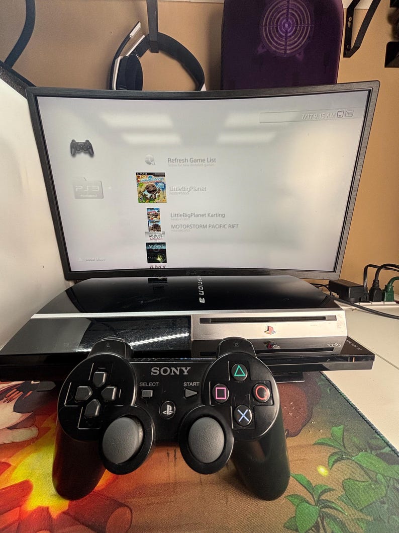 PS3 MODDED(1TB) PS1/PS2/PS3 GAMES INSTALLED - Etsy