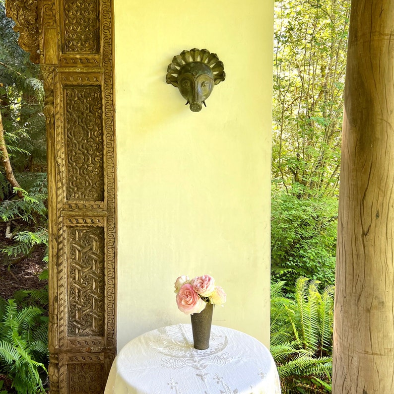 Hindu God Varaha Boar Bronze Wall Hanging - Etsy