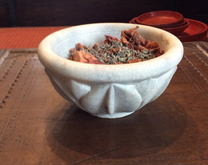 Marble Bowl Lotus Bowl Small Handcarved - Etsy