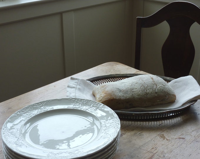 Vintage Embossed Dinner Plates, Set of Six, Johnson Brothers - Etsy