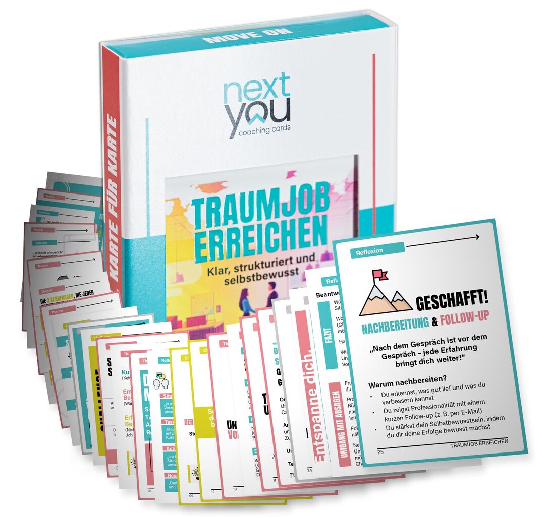 Achieve Your Dream Job – Card Set for Clarity, Application & Self ...
