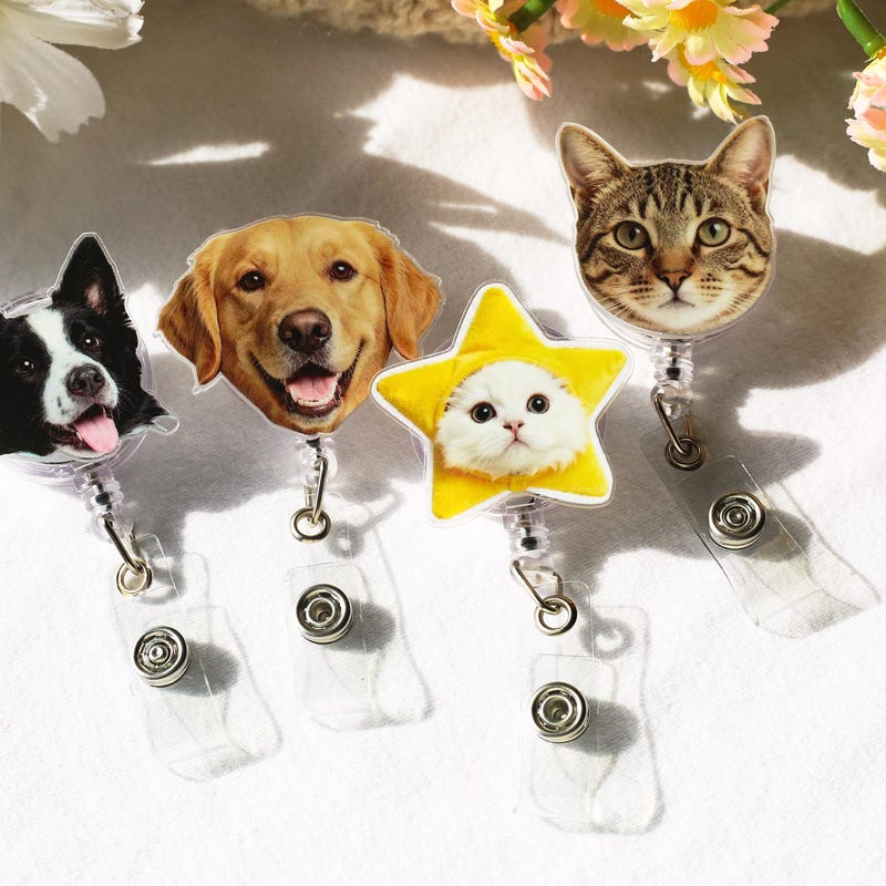 Badge Buddy for Dog - Etsy UK