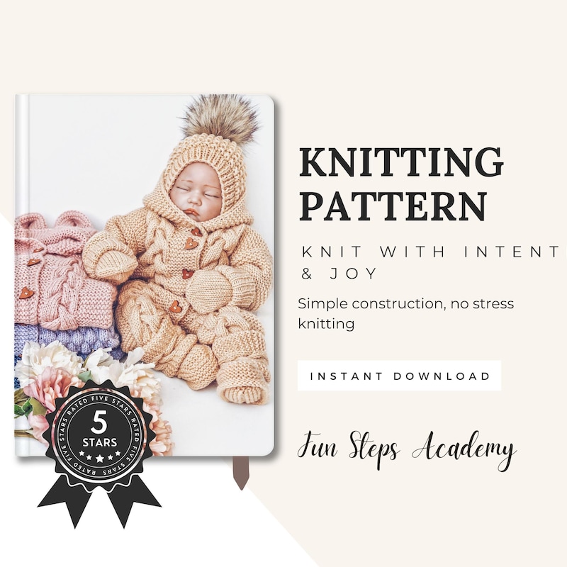 Knitted Bunny Baby Set - Etsy