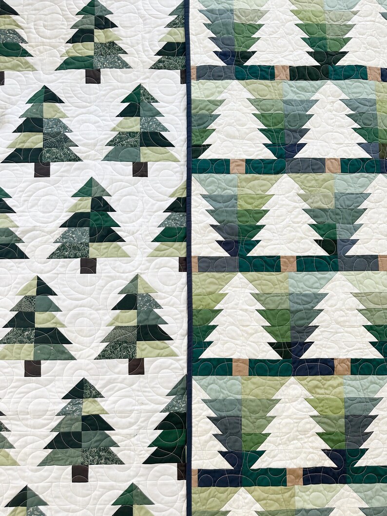 Evergreen Quilt Pattern PDF Download - Etsy