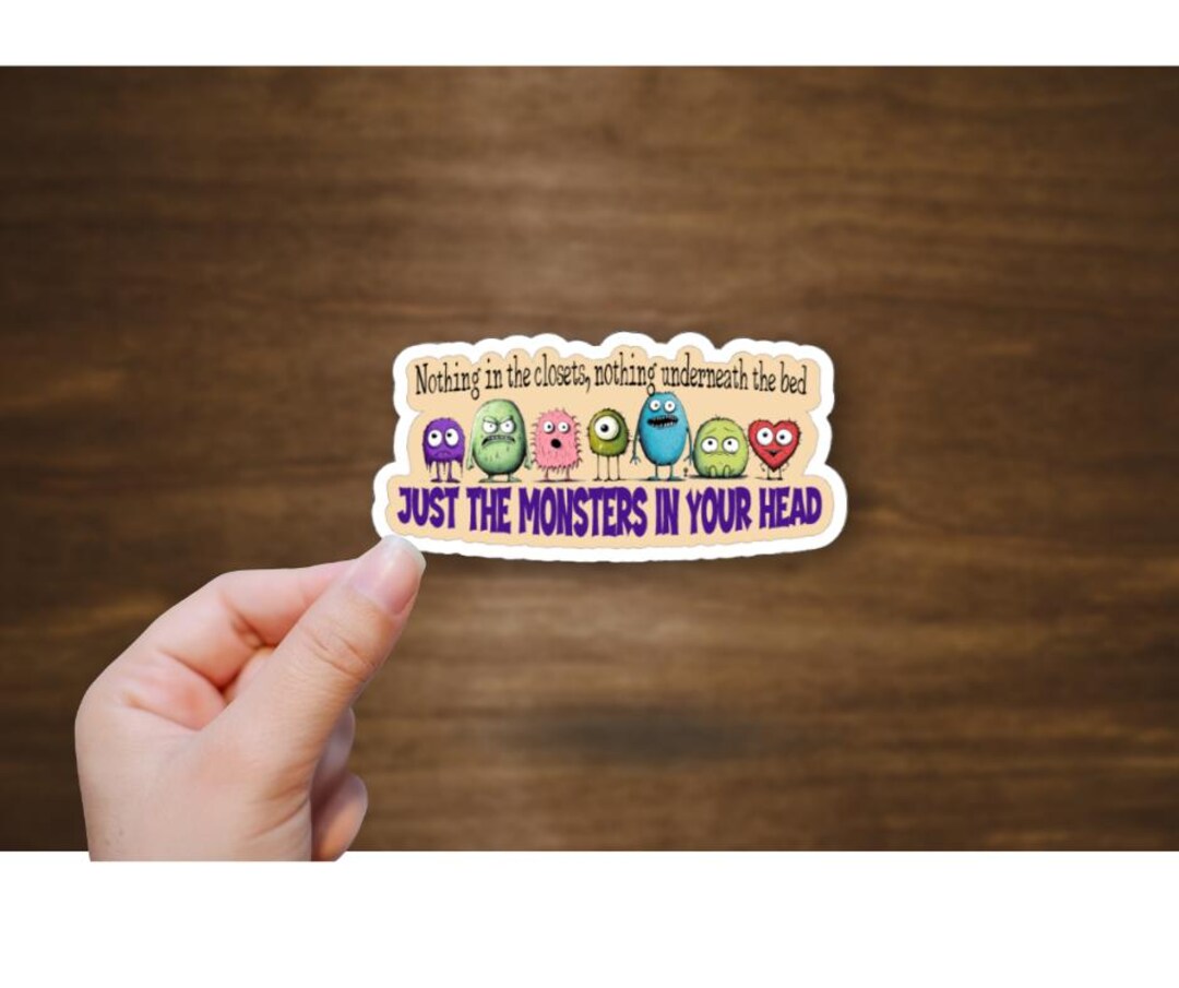Monsters Sticker – Dave Vinyl Sticker Circus Monsters | Waterproof ...