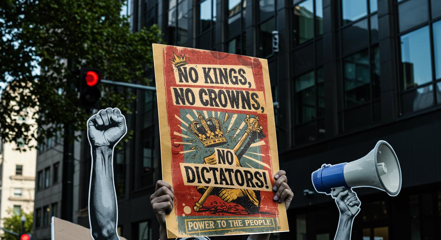 Anti-dictator Protest Poster: No Kings, No Crowns (digital Download) - Etsy