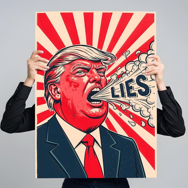 Trump Propaganda Posters - Etsy