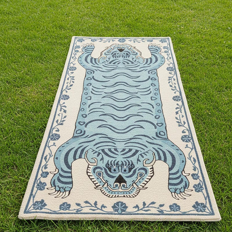 Blue Tiger Runner - Etsy