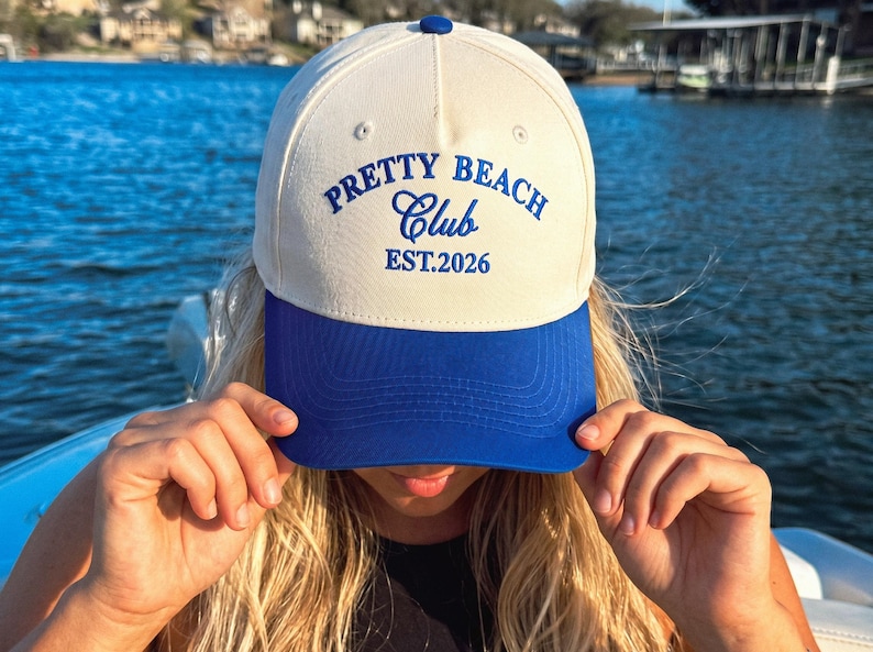 Embroidered Trucker Hat, Custom Text Hat, Vintage Baseball Hat ...