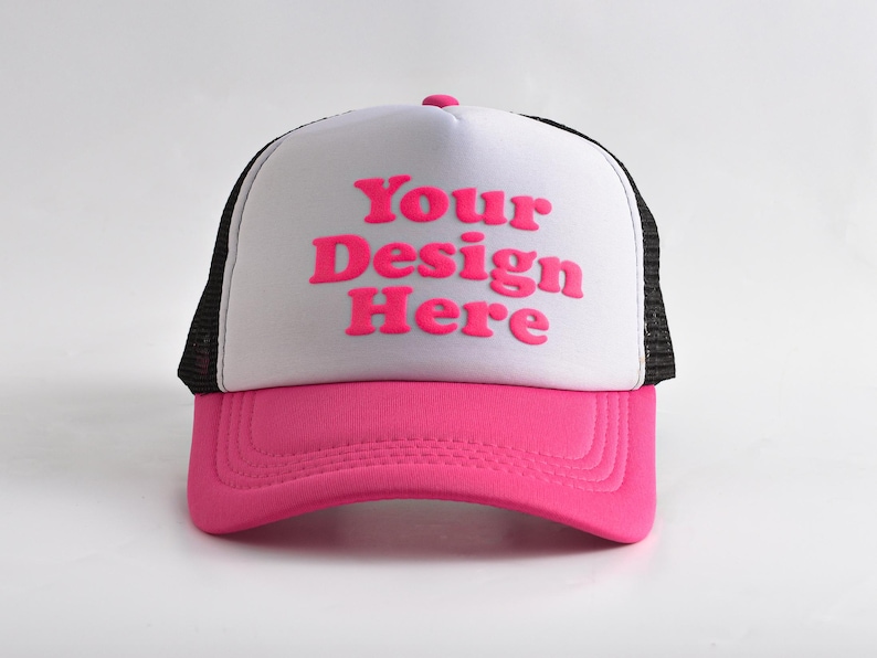 Personalized 3D PUFF Foam Trucker Hat, Custom Baseball Cap, Unisex Foam ...