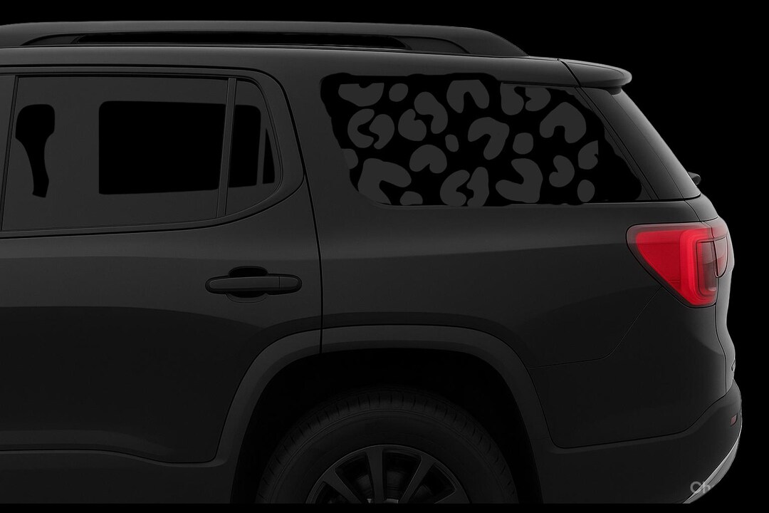 Cheetah Print Window Decal - Etsy