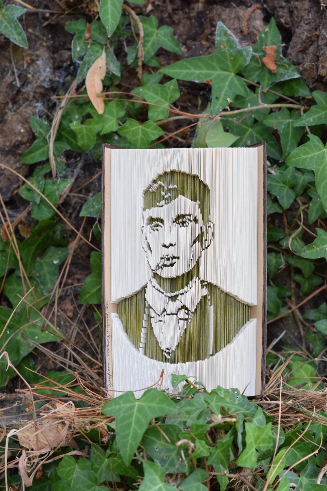 Cillian Murphy - Peaky Blinders: Book Folding Pattern - Book Folding ...