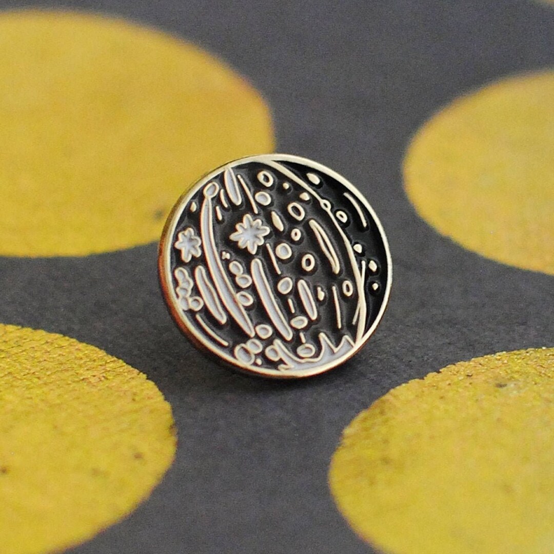 Mercury - 0.6" - Soft Enamel Pin - Etsy