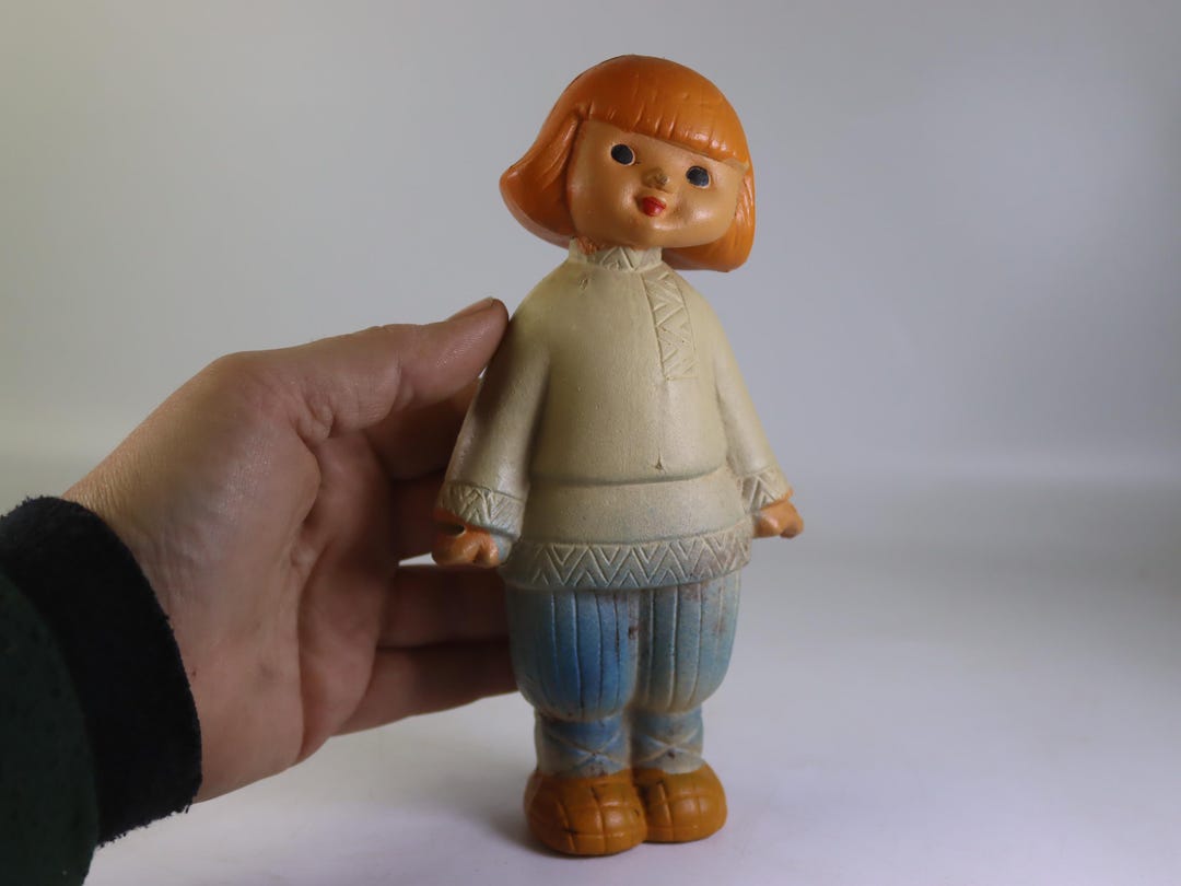 Very Rare Vintage Soviet Rubber Fairy Tale Toy — Emelya / Ivan the Fool ...