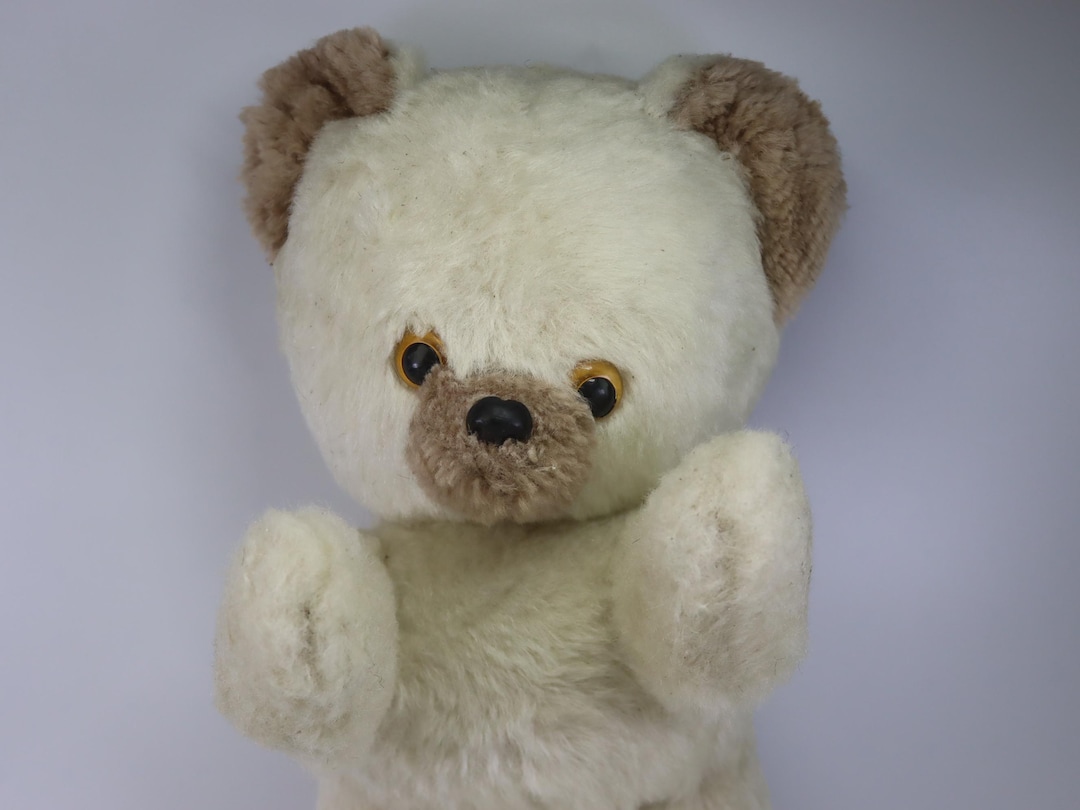 Vintage Plush Teddy Bear — Soviet Soft Toy — USSR Stuffed Bear 1970s ...