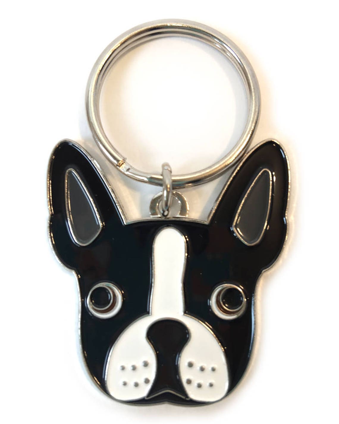 Boston Terrier Key Chain for Home or Car 1 Split Ring - Etsy
