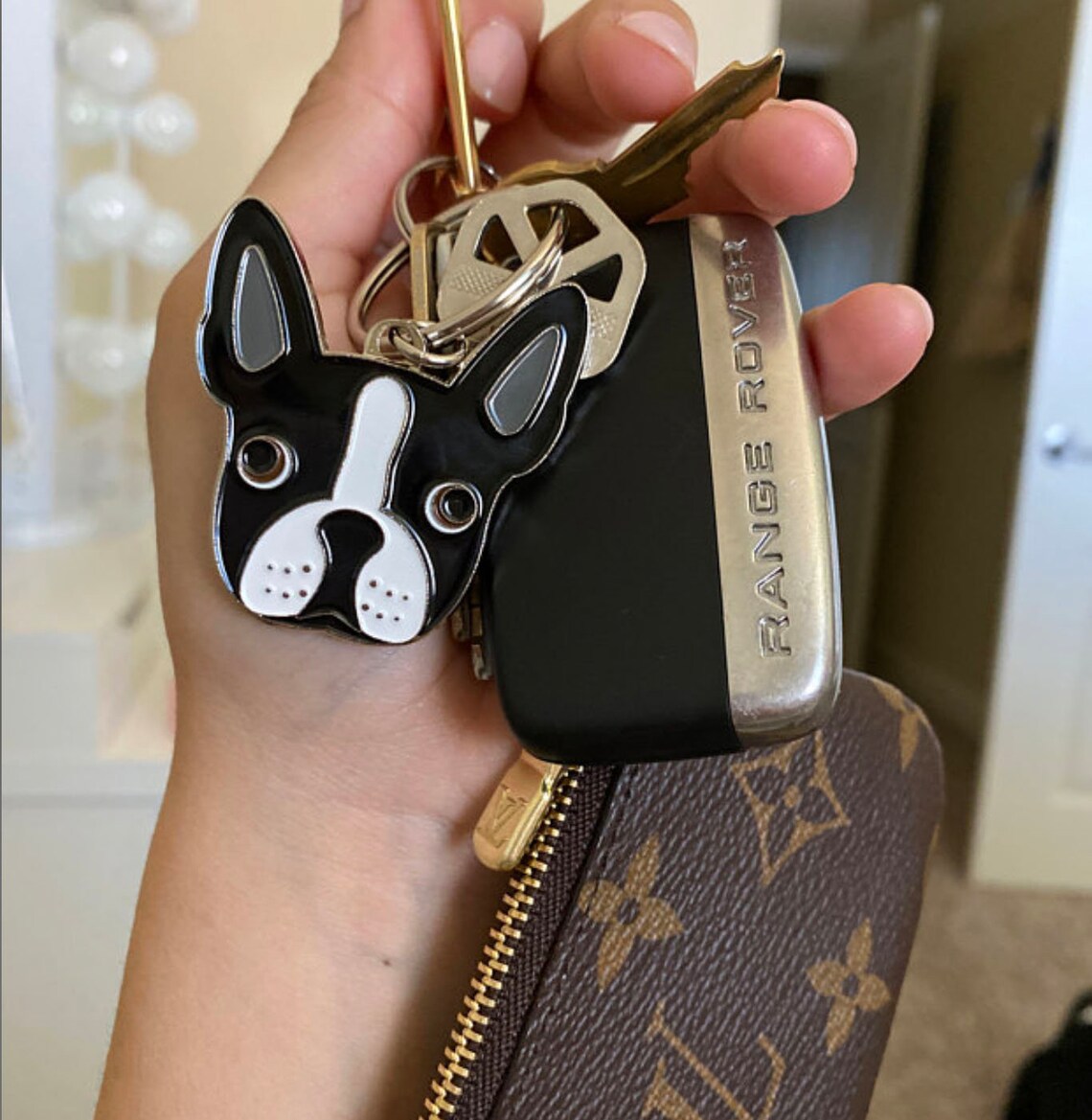 Boston Terrier Key Chain for Home or Car 1 Split Ring - Etsy
