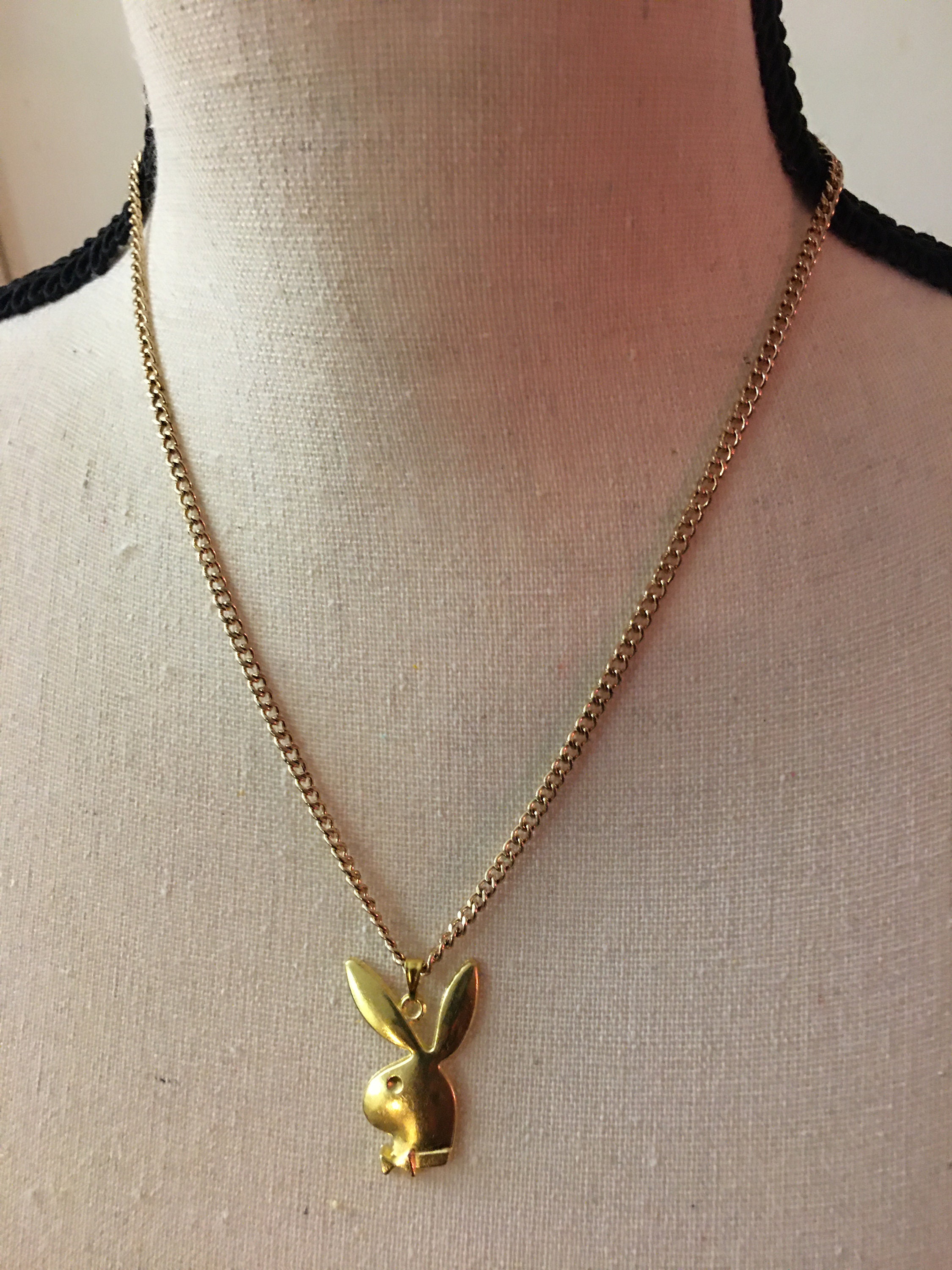 Interesting Info About Gold Playboy Bunny Necklace