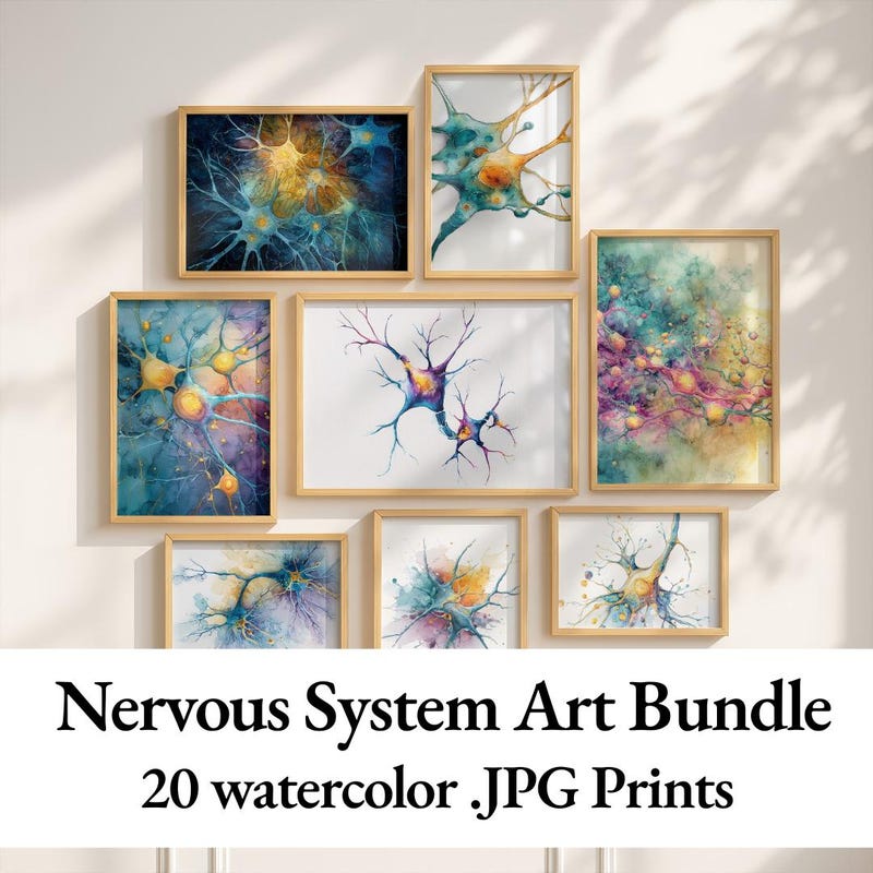 Neuron Art - Etsy