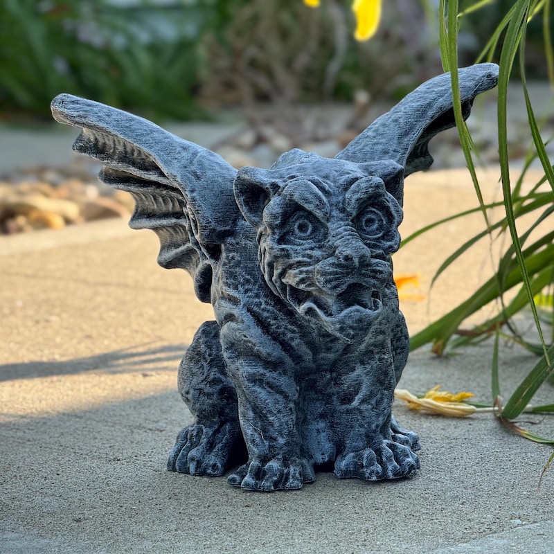 Resin Gargoyle - Etsy
