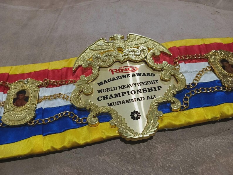 MUHAMMAD ALI Ring Magazine World Heavyweight Championship Belt - Etsy