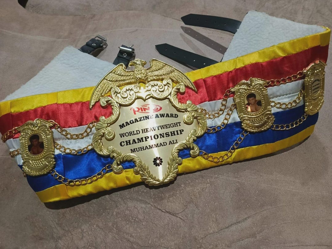 MUHAMMAD ALI Ring Magazine World Heavyweight Championship Belt - Etsy