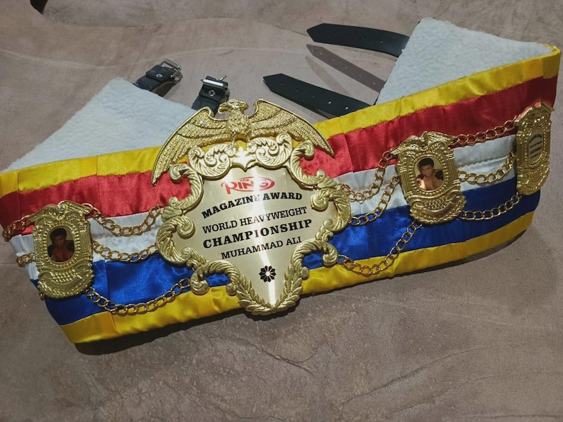MUHAMMAD ALI Ring Magazine World Heavyweight Championship Belt - Etsy