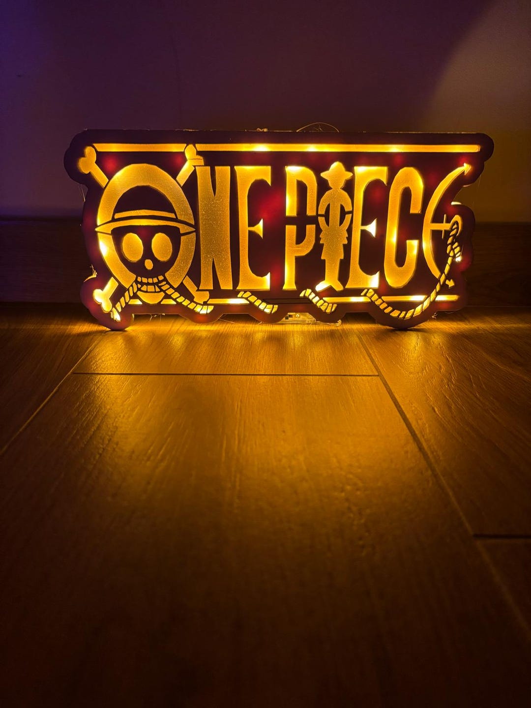 Lamp With One Piece Writing - Etsy