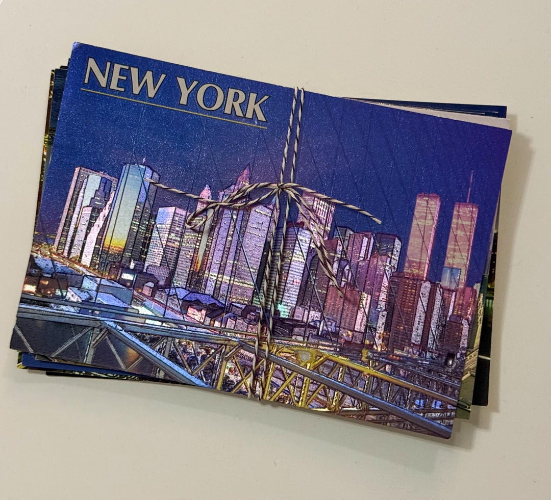 Vintage NYC Postcards Set | 1990s New York City Landmarks - Etsy