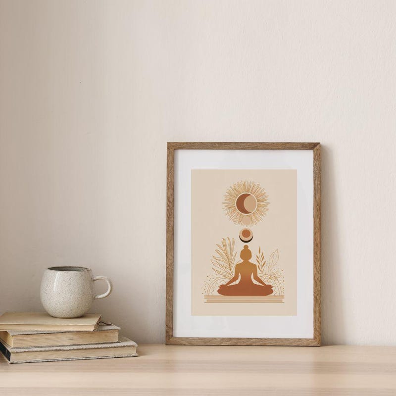 Sun & Moon Poster - Etsy