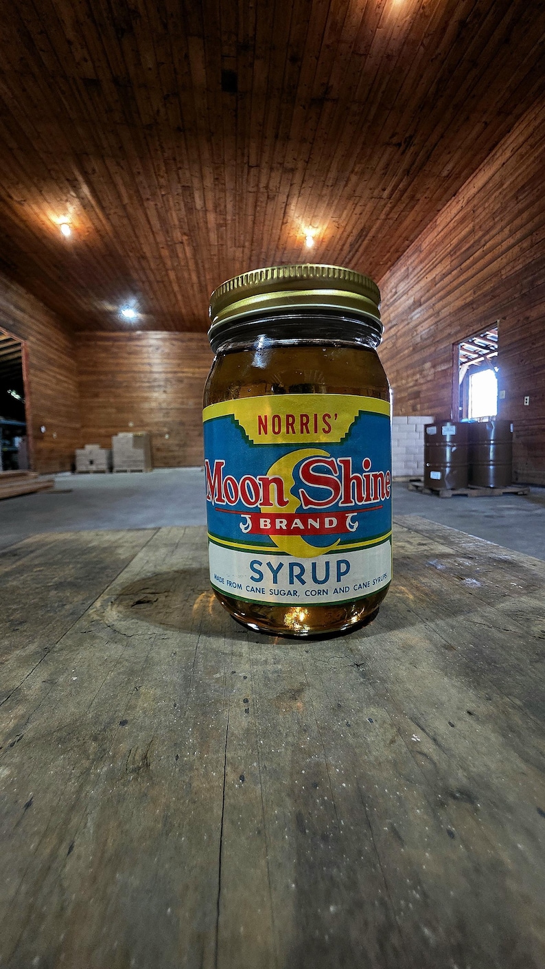 Cane Syrup Norris Moonshine Vintage Louisiana High Brix - Etsy