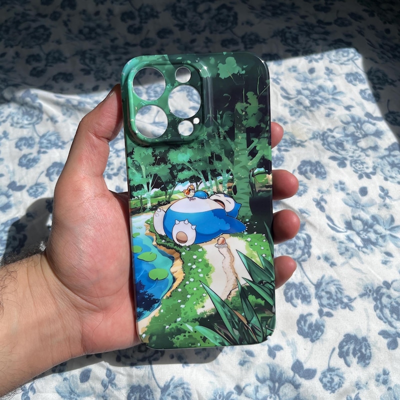 iPhone 15 Case Snorlax - Etsy