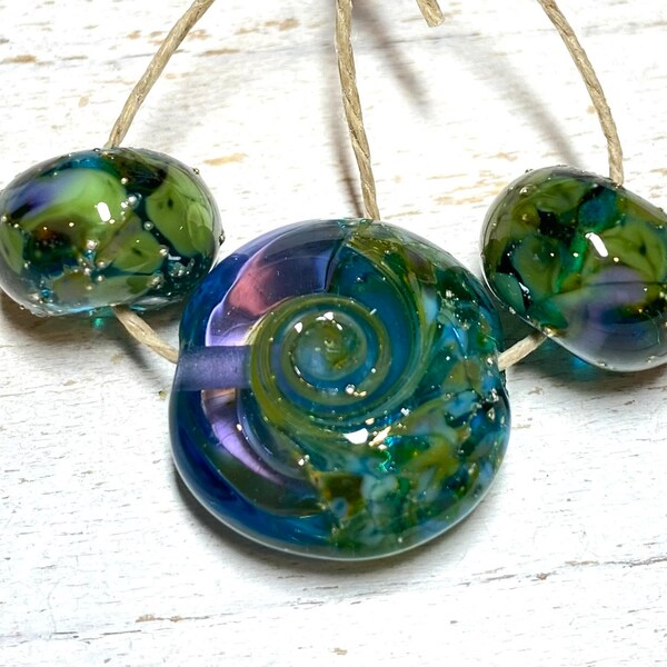 Lampwork Lentil - Etsy