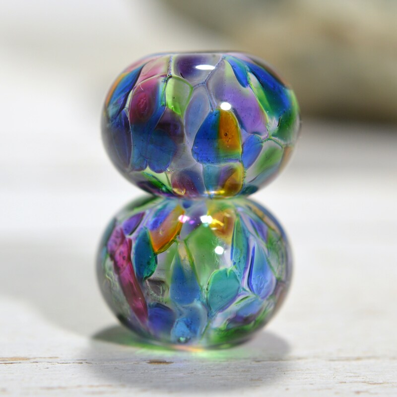 Lamp Work Glass Bead - Etsy