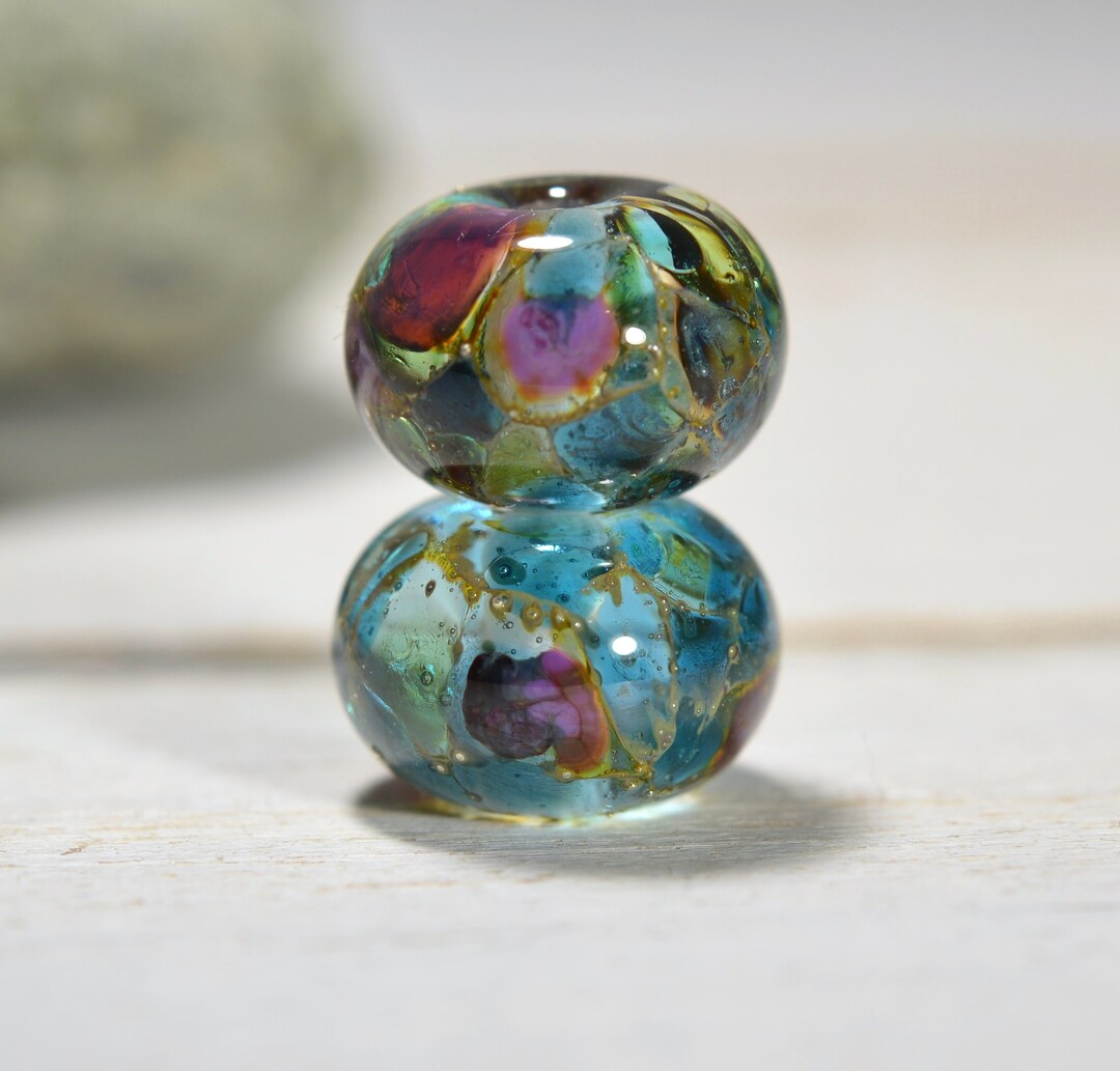 Glass Lampwork Beads...sra Handmade, Lampwork Beads, Bold Colors, Beads ...