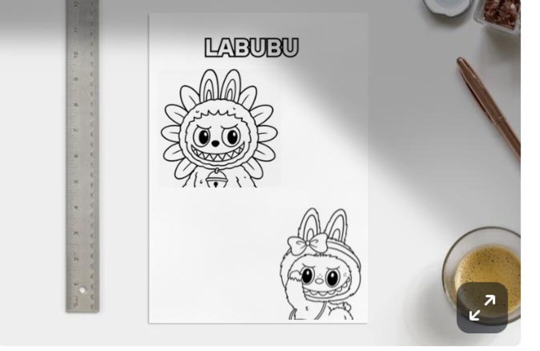 Little Monsters Coloring Book - Etsy