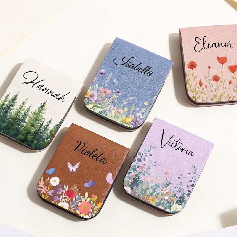Printable Floral Bookmarks - Etsy