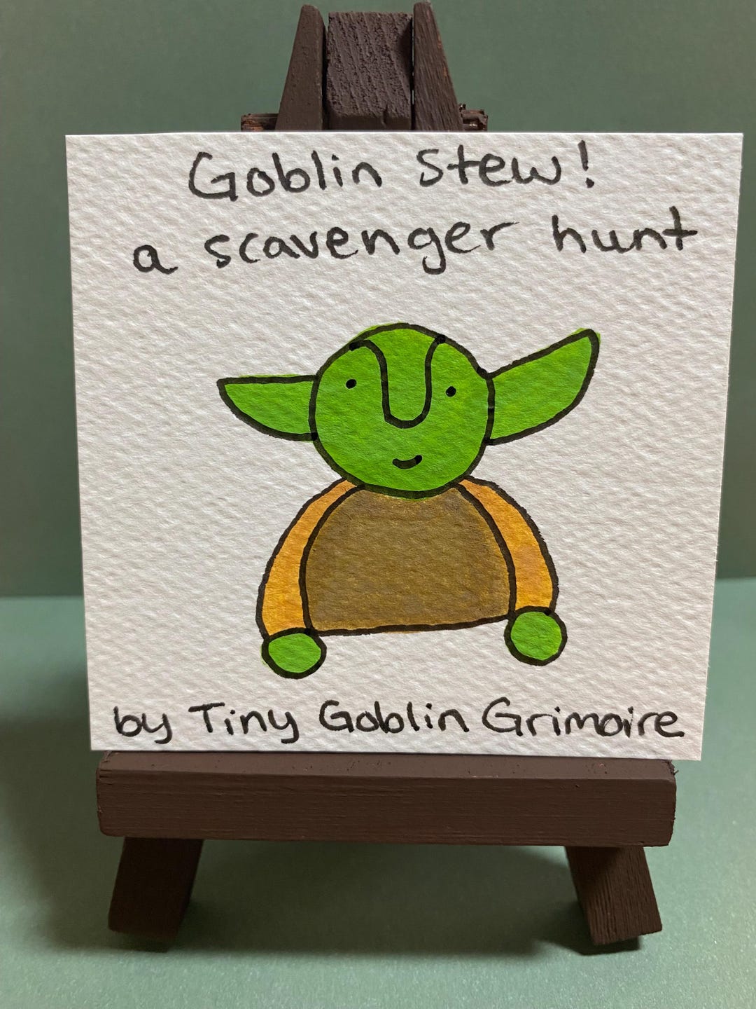 Goblin Stew! A Scavenger Hunt and Recipe - Etsy