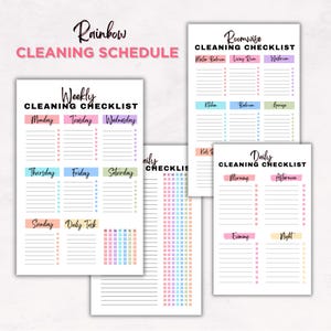 Printable Cleaning Checklist, Decluttering Challenge for Women ...