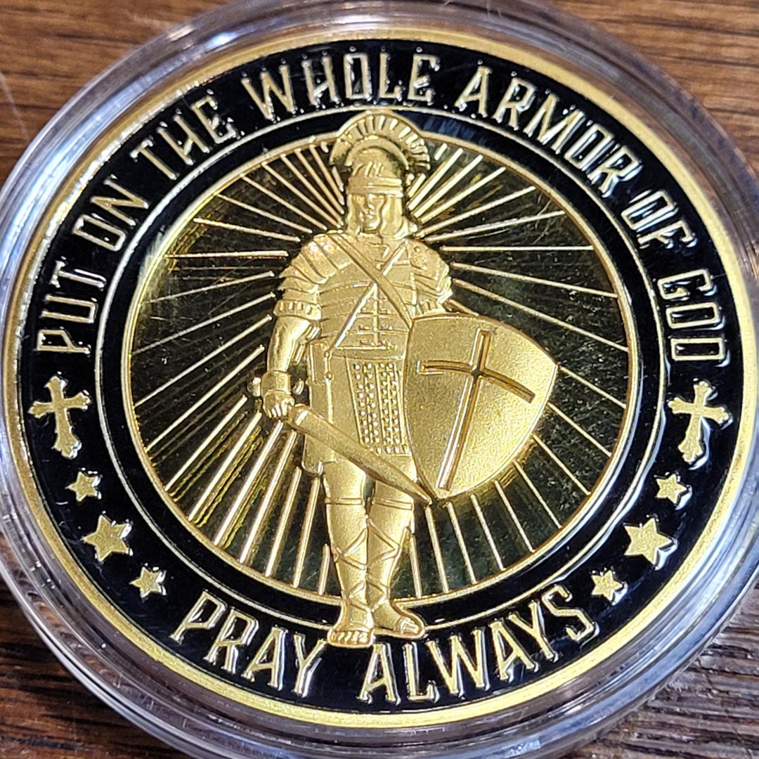 Armour of God Collectible Clad Pocket Piece Coin - Etsy