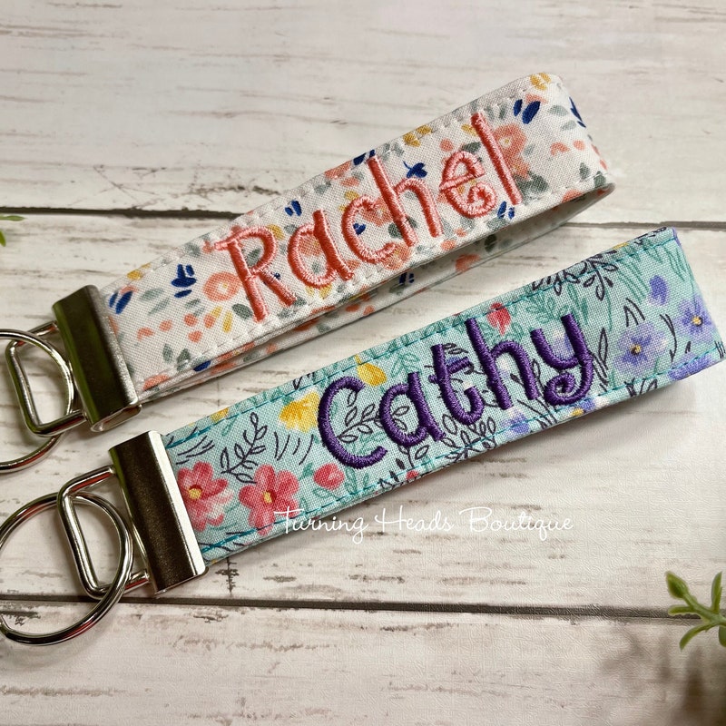 Monogrammed Wristlet - Etsy