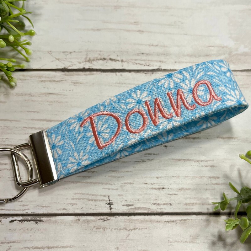 Fabric Keychains - Etsy