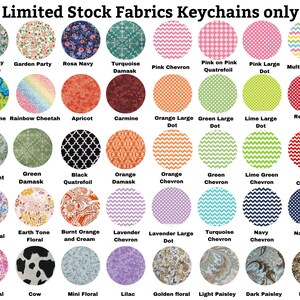 Monogrammed Camo Fabric Key Fob / Personalized Wristlet Key Chain ...