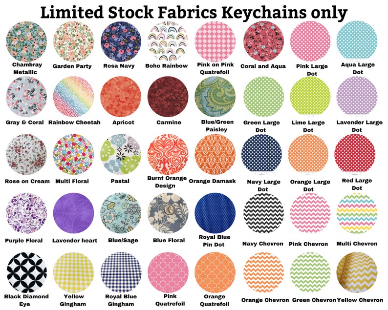 Monogrammed Camo Fabric Key Fob / Personalized Wristlet Key | Etsy