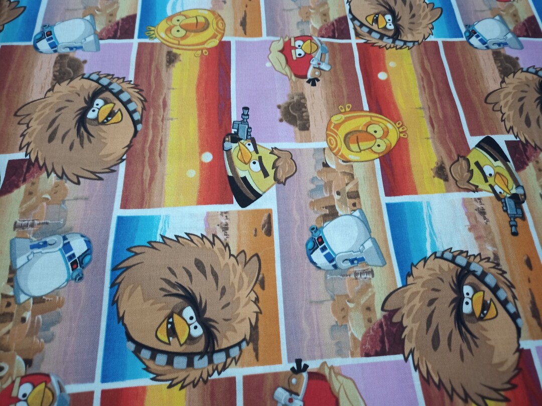 Angry Birds Star Wars Fabric - Etsy