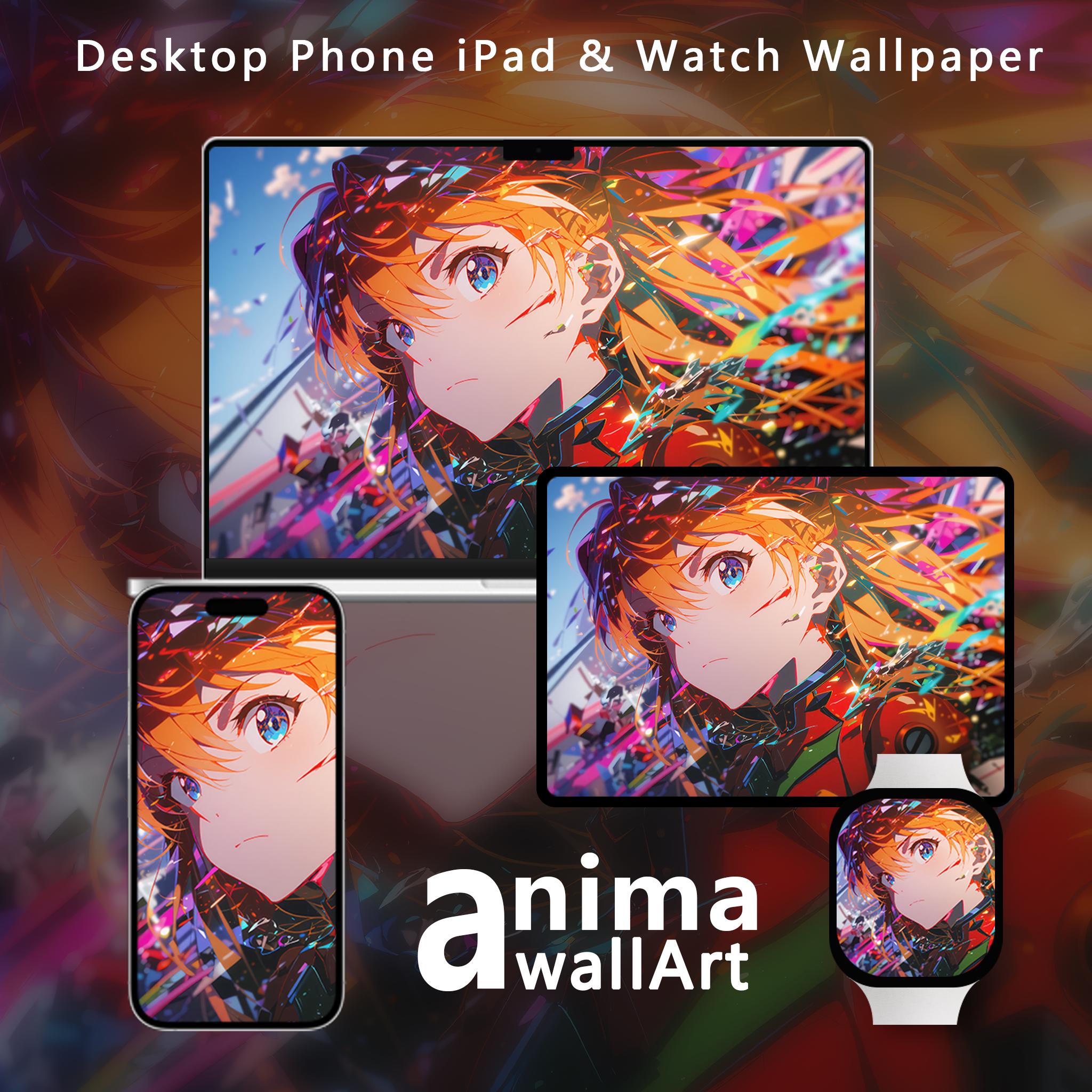 Animated Background, Girl Asuka, Twitch Stream Vtuber Animated ...