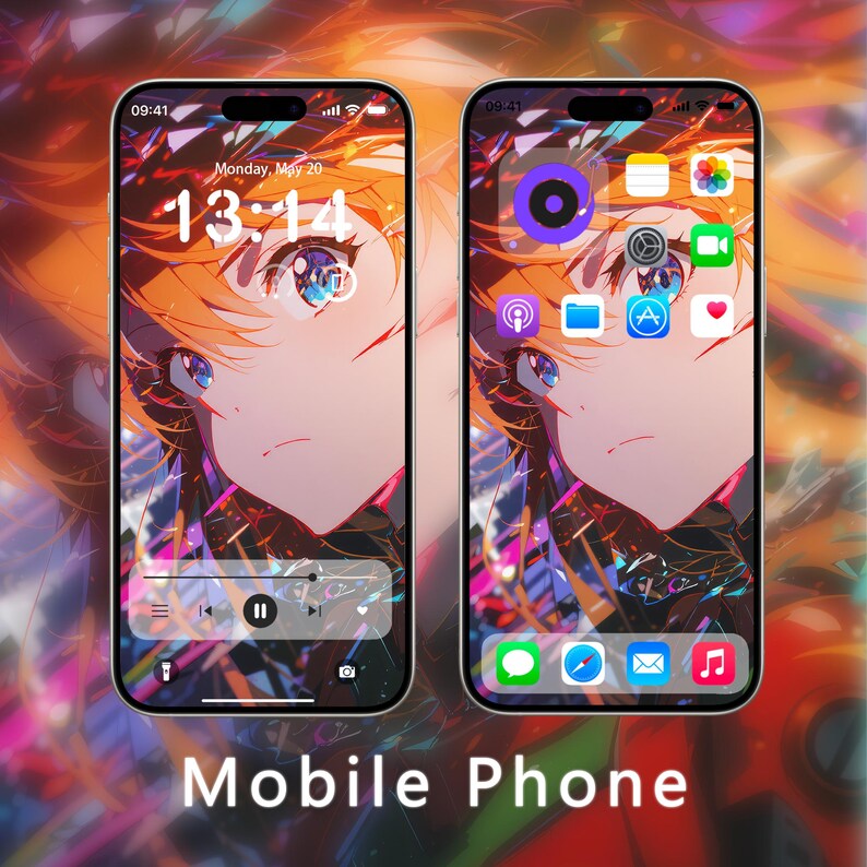 Animated Background, Girl Asuka, Twitch Stream Vtuber Animated ...