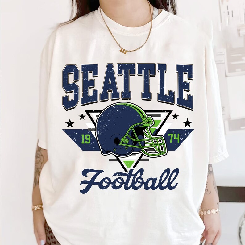 Retro Seattle Football PNG, Sunday Football, Seattle Game Day, Vintage ...