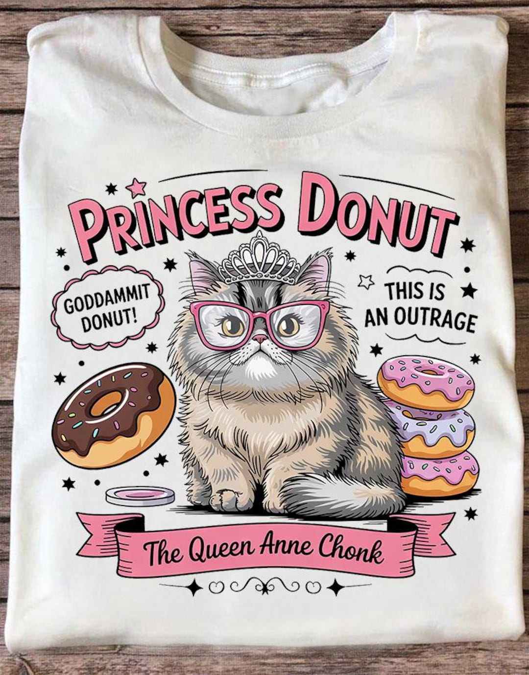 Princess Donut PNG, Dungeon Crawler Carl PNG, Gamer Cat PNG, Queen Meme ...